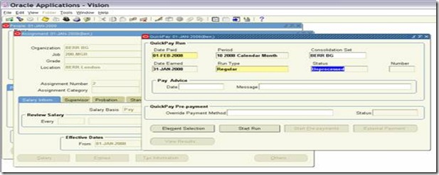 Oracle Applications: Configuration of Payroll